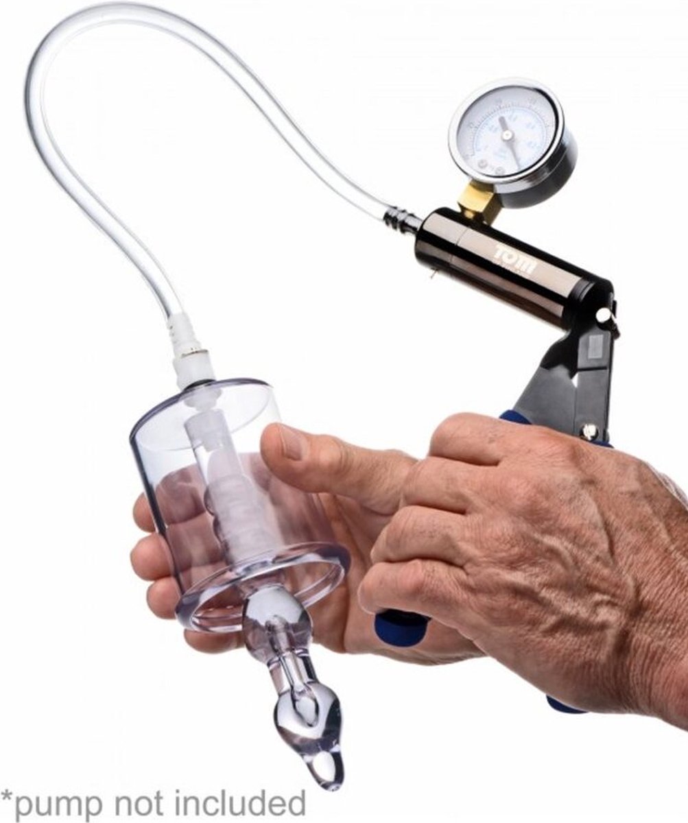 XR Brands Anaal Rozenknop Vacuüm Pomp transparent | bol