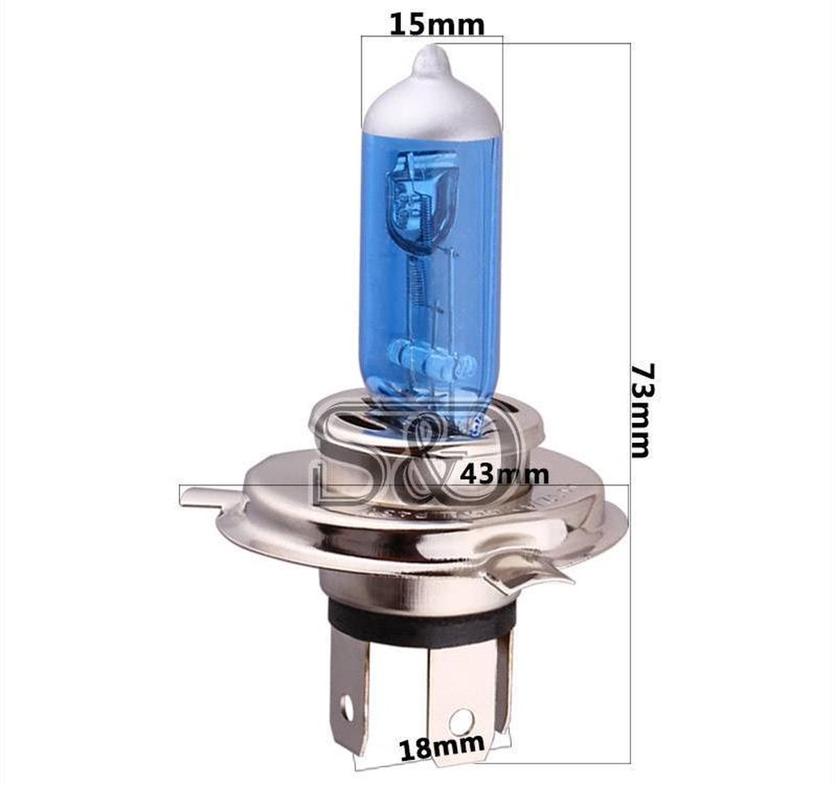 Halogeen Super Bright Autolamp H7 – 55W auto mistlamp – grootlicht ...