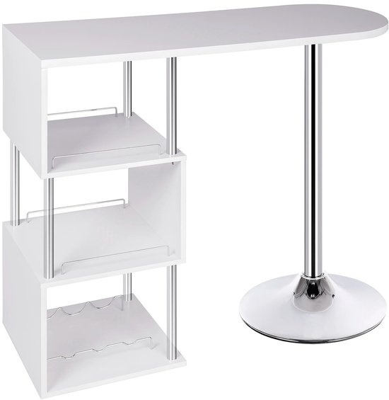 RM Store® - Bar Tafel - Eettafel - Salontafel - Met Opslagruimte ...