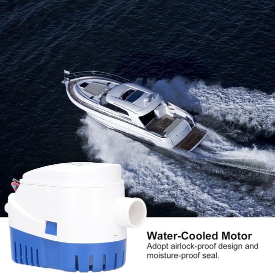 Automatische Dompelpomp voor Kleine Boot - Lenswaterpomp met ...