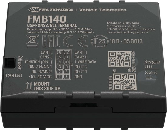 Teltonika FMB140 GPRS/GNSS tracker met CAN data lezer | bol