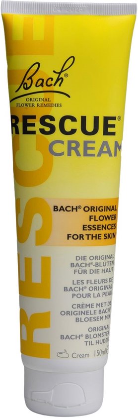 Bach Rescue Cream 150ml | bol