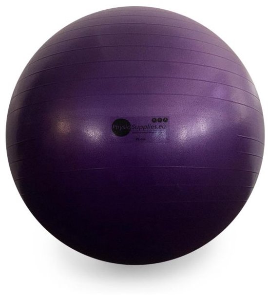 FS Fitball 75 cm Purple | Fitballen | FysioSupplies | bol
