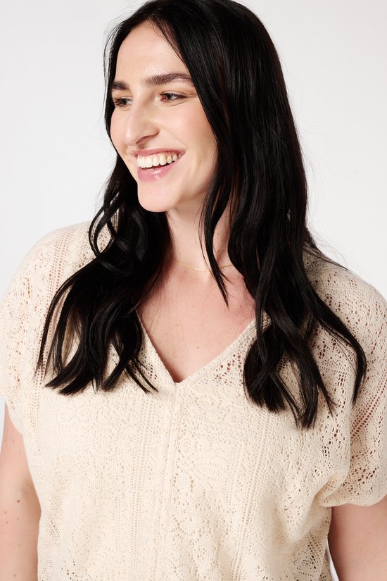 MS Mode Top Top met opengewerkt dessin | bol