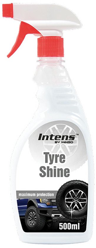 banden shine 500 ml - bandenpoetsmiddel - tyre shine - banden glans - banden zwart - winso | bol