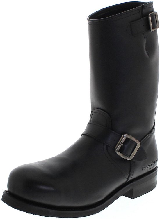 Primeboots 43479 ENGINEER bikerboot met stalen neus zwart - 36 EU | bol