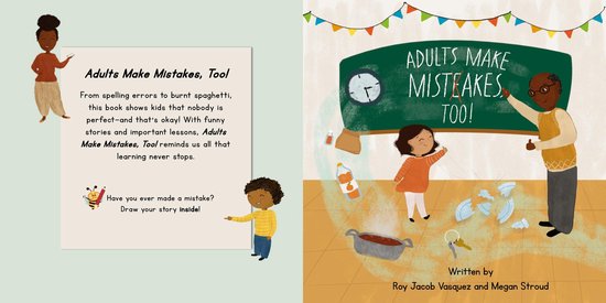 Adults Make Mistakes, Too! (ebook), Megan Stroud | 9798897785858 ...