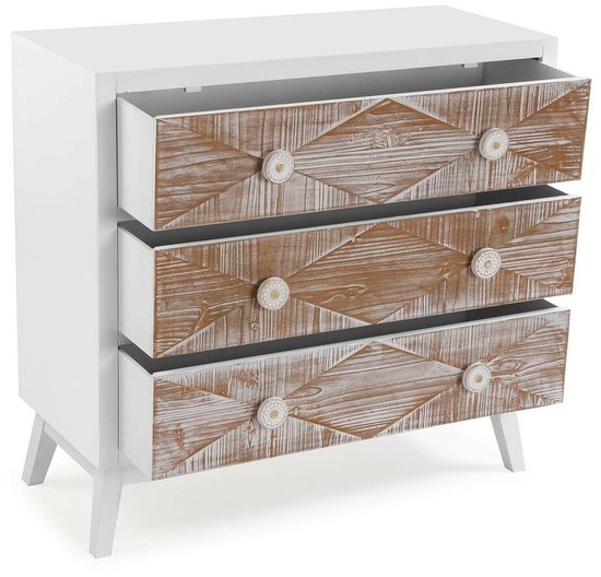 Ladenkast Versa Sira Dennenhout Hout MDF 34 x 76 x 80 cm | bol