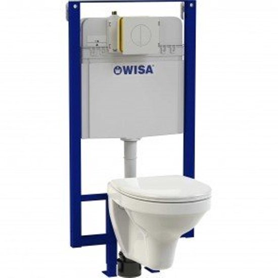 Wisa XF WC-element DF frontbediend incl. isolatiemat H1180mm | bol