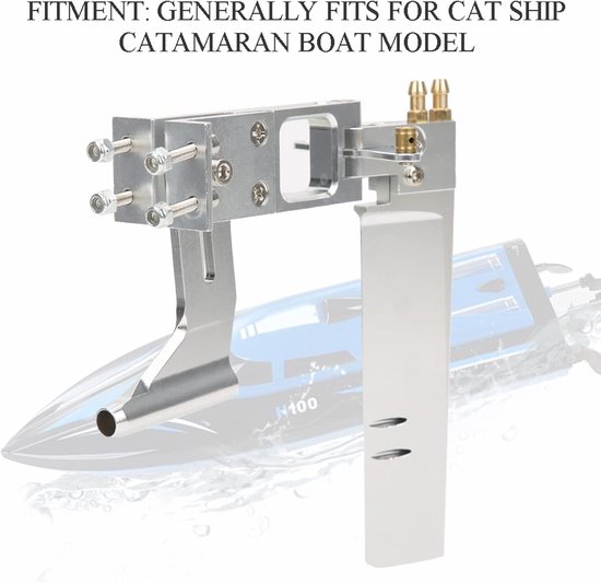 Roer montage voor RC boot - Betrouwbare 110 mm aluminiumlegering ...