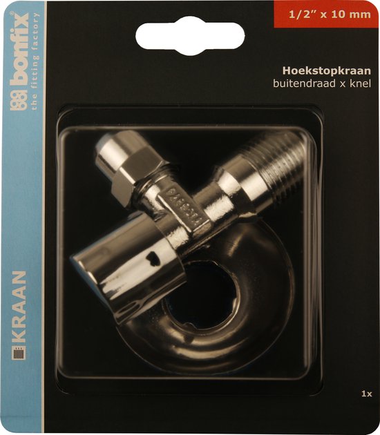 Bonfix Hoekstopkraan 1/2 x 10 - buitendraad x knel | bol