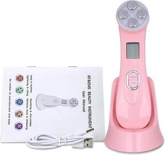 Machine de serrage de peau d'élimination des rides 5 en 1 RF EMS pour radiofréquence -... | bol.com