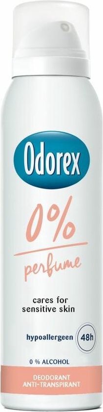 Odorex Deodorant Spray 0% 150 ml | bol.com