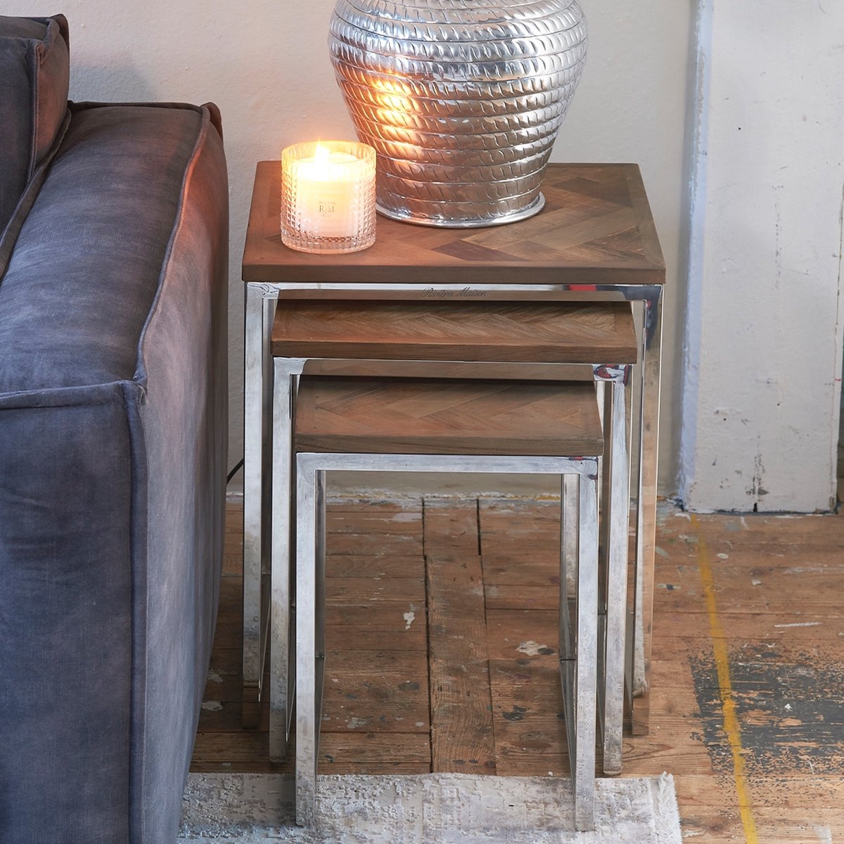 Nomad End Table S/3 | bol