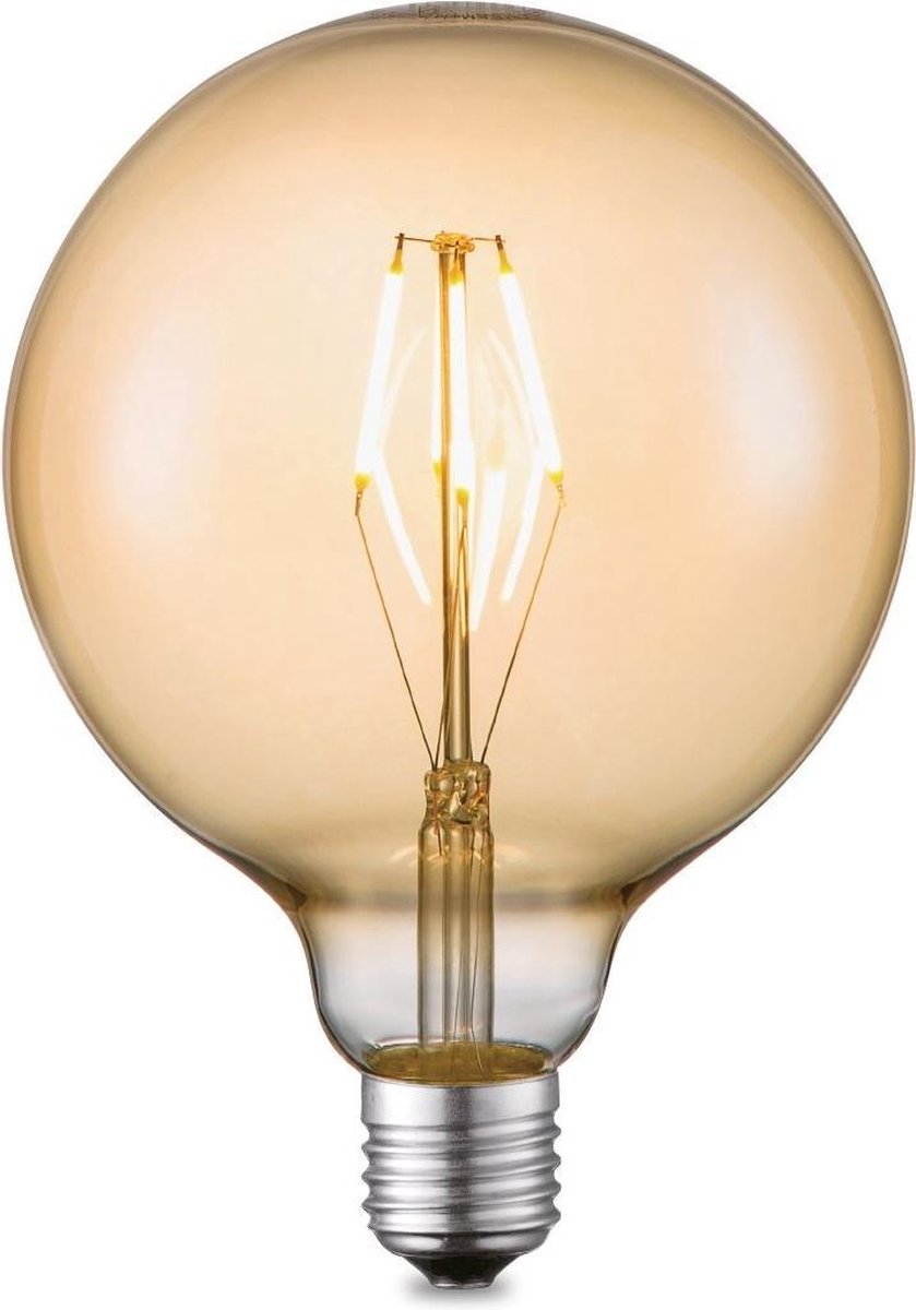 Home Sweet Home - Edison Vintage E27 LED filament lichtbron Carbon - Amber -... | bol.com