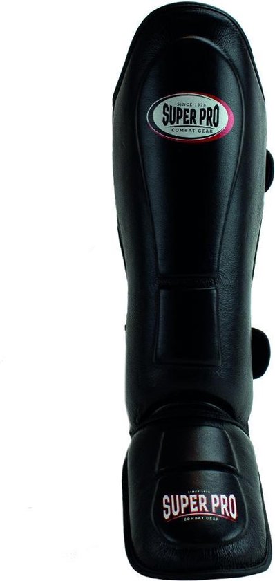 Super Pro Combat Gear Thai-Pro Shin Guard Zwart Extra Large | bol