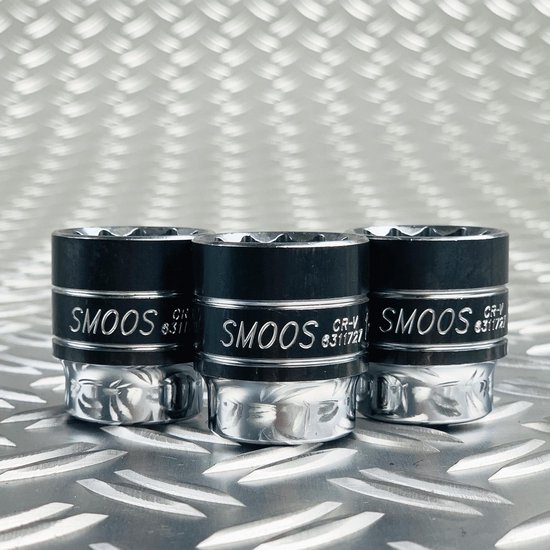 Smoos® Losse Engelse 12-kants dop 1 1/4 inch 1/2 opname - 3 stuks | bol