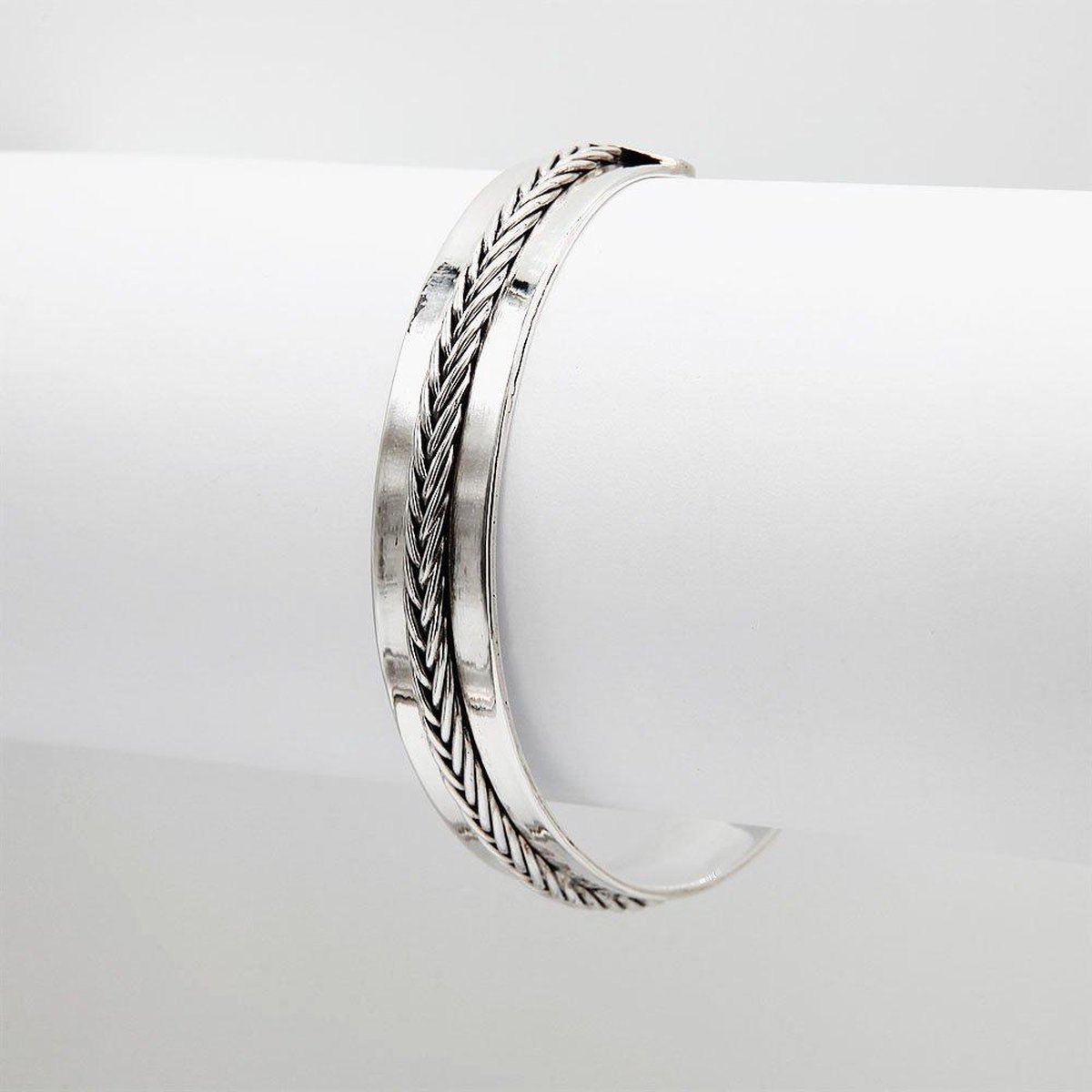 OZZ Silver & Gold - Bright Link Bali Bangle - Bright Link Bangle in ...