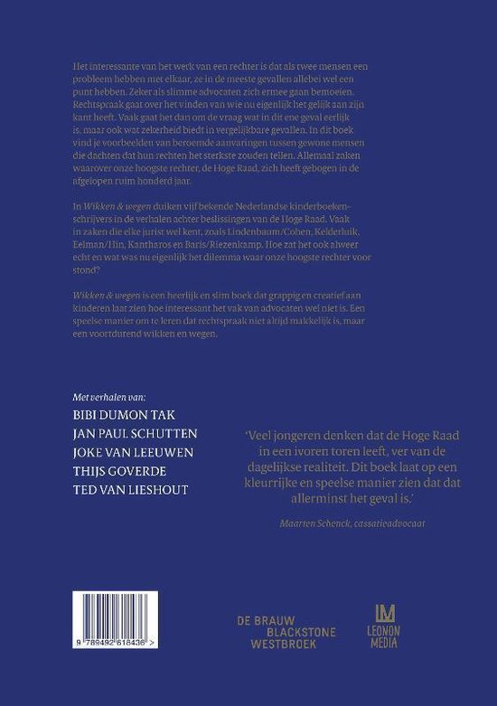 Wikken & Wegen, Bibi Dumon Tak | 9789492618436 | Boeken | bol