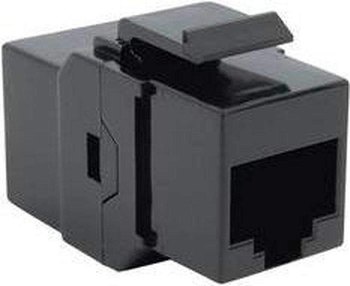Bachmann RJ45 Netwerk Adapter CAT 6 [1x RJ45-bus - 1x RJ45-bus] Zwart ...