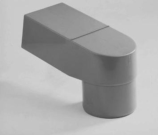 Dyka Stadsuitloop PVC grijs bereik 70-80mm 60 x 80mm lengte 143mm | bol