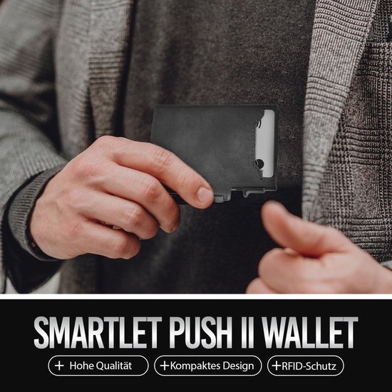 Slimme Portemonnee met Muntenvak en RFID Bescherming – Compacte en ...
