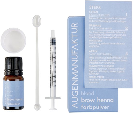 Augenmanufaktur Brow Henna Base Kit Blond | bol