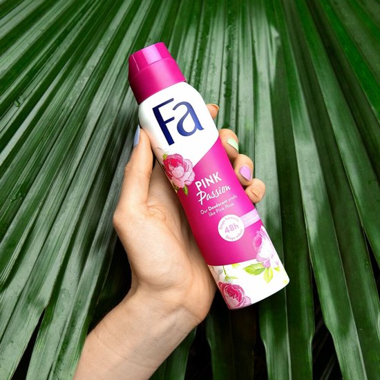 3x Fa Deodorant Spray Pink Passion 150 ml | bol