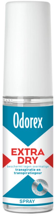 Odorex Extra Dry Pompspray - 3 x 30 ml - Voordeelverpakking | bol