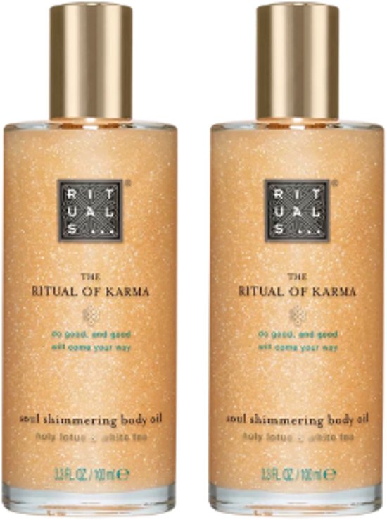 Rituals The Ritual of Karma Shimmering Body Oil [2x100ml] | bol