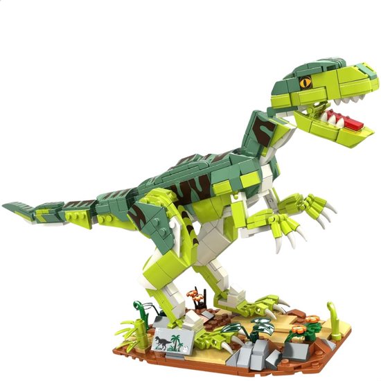 Woma - Jurassic Velociraptor Dino | Dinosaurus dieren bouwset | Ideas ...