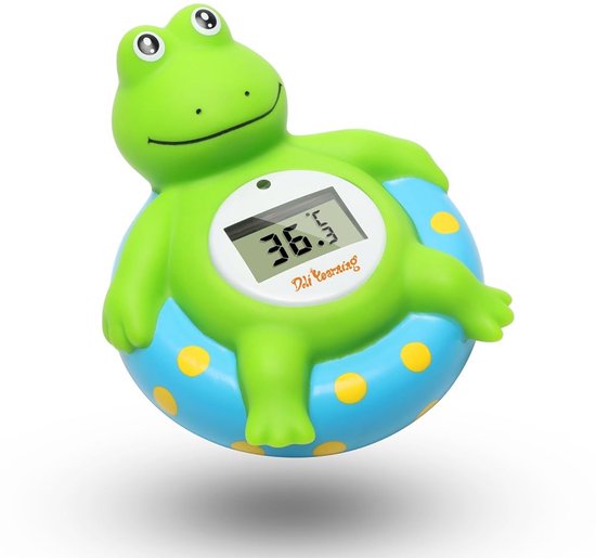 Baby Badthermometer met Drijvende Badspeeltjes - Meet Temperatuur in ...