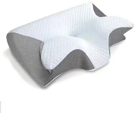 1 Stuk - Traagschuim - Cervicale Kussen - 2 In 1 - Ergonomische Contour - Orthopedisch... | bol