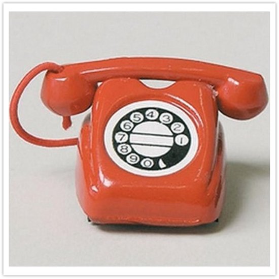 Miniatures, Phone red | bol