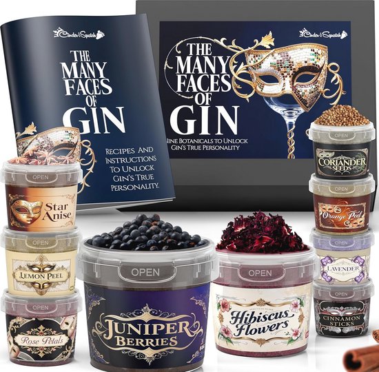 Premium Botanicals Kit voor het Maken van Zelfgemaakte Gin | Inclusief ...