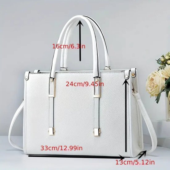 Nivard Handtas Dames - Schoudertas - School - Shopper - Schooltas ...