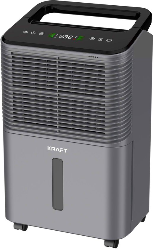 KRAFT Luchtontvochtiger - 16L per dag - Was-droog Functie ...