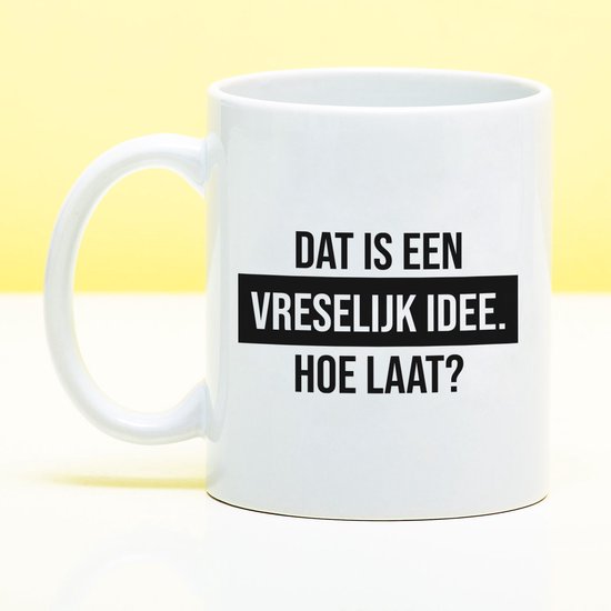 Ditverzinjeniet.nl Mok Dat Is Een Vreselijk Idee. Hoe Laat? | bol