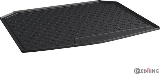 Gledring Rubbasol (Rubber) Kofferbakmat passend voor Skoda Karoq 2WD ...