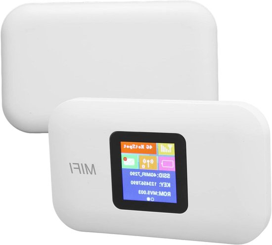 Mobiele Wifi-hotspot - Draagbare Wifi-router met Simkaartsleuf ...