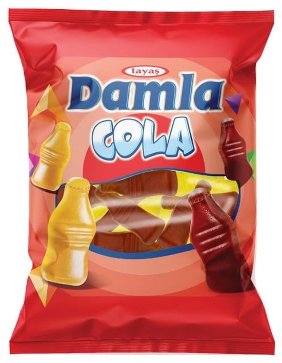 Damla Gummy Cola Snoep Halal Multipack 12x80g | bol
