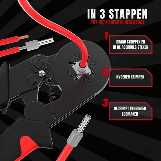 Luxe Adereindhulstang – Adereindhulzen – Kabelschoentang – Inclusief ...