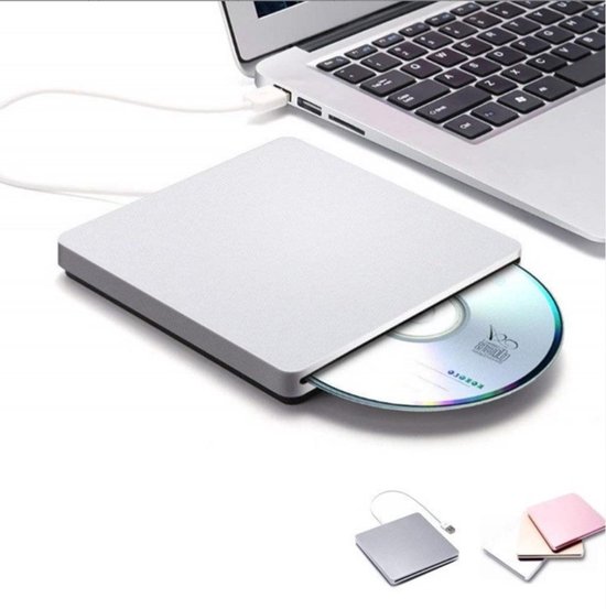 Lecteur DVD externe USB 2.0 Superdrive, graveur CD/DVD portable et fin ...