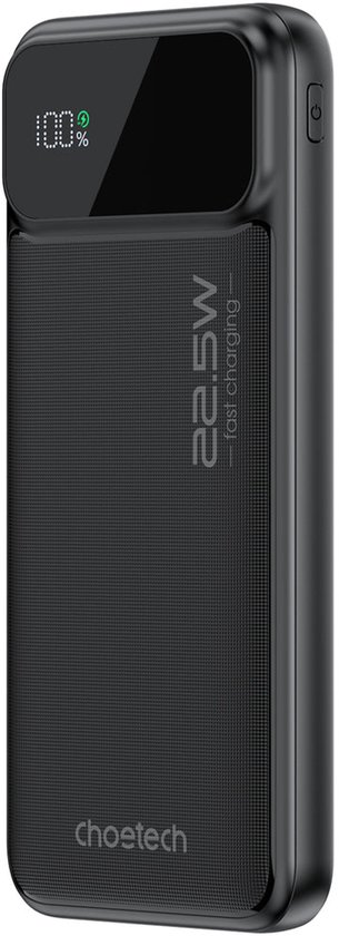 Choetech - Powerbank 10000 mAh - LED indicator - Snellader 22.5W - 1 USB C - 2 USB A -... | bol