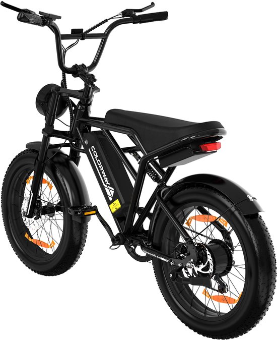 Colorway BK29G Elektrische Fatbike |250W Motor|20*4.0 Inch Off-road E ...