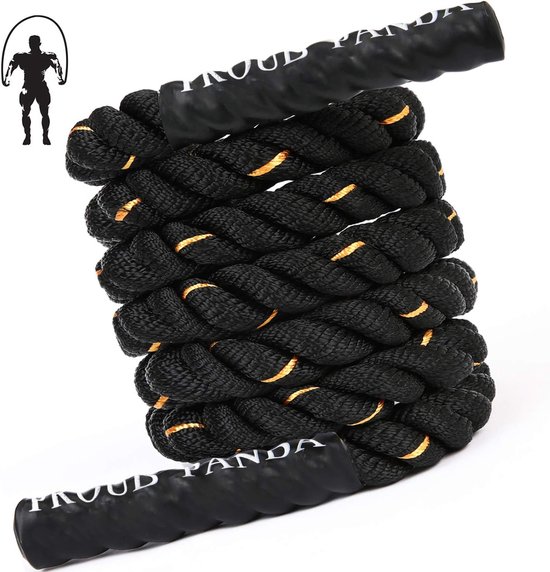 Heavy Duty Weighted Skipping Ropes for Fitness - 0.9kg/1.4kg/2.3kg ...
