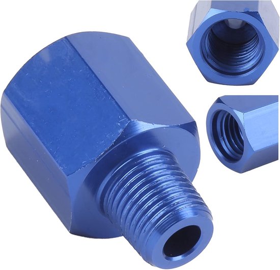 Fitting Manometer Sensor Afzender Draad Reducer Adapters Vrouwelijk M12 ...