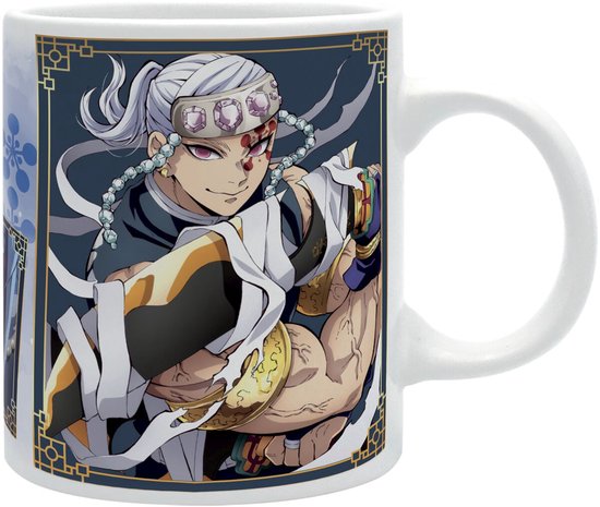 Demon Slayer Tengen Uzui Kop meerkleurig Keramiek Unisex - Anime, Fan ...