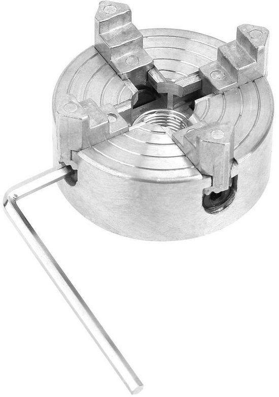 4-Jaw Chuck Metal Chuck Clamp Accessory Self Centering Replacement ...