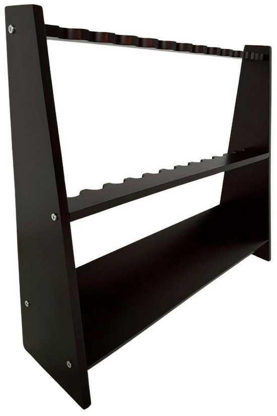 Pegasi Keu rek voor 12 keuen - 71x18x58cm - Rood - Keu houder wand en ...